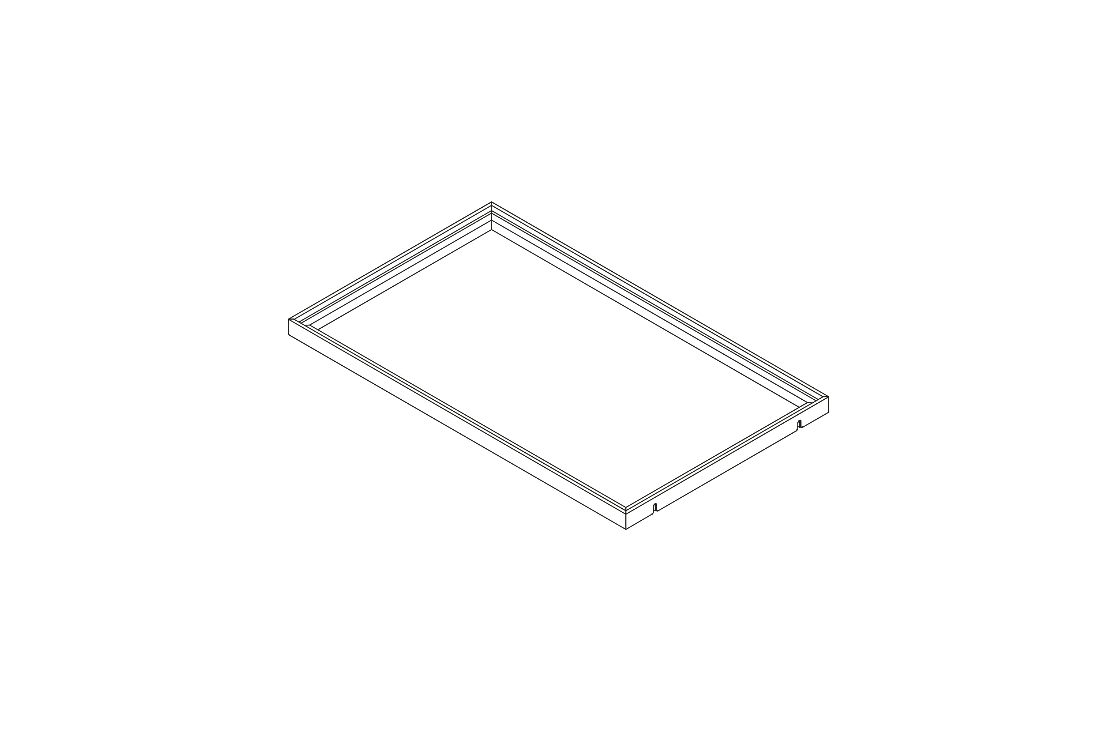 BELAPOST Wardrobe Glass Shelf Frame – Profilea